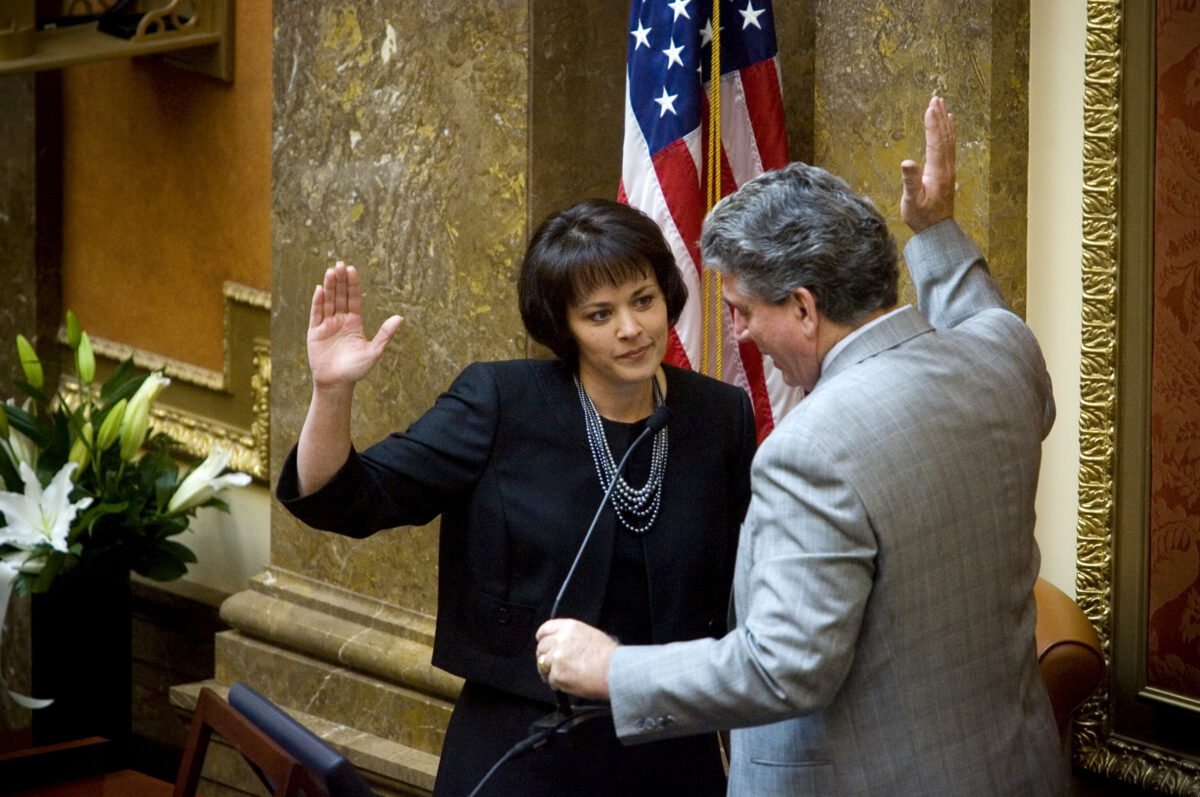Lockhart sworn in as first female Utah House Speaker | News, Sports ...